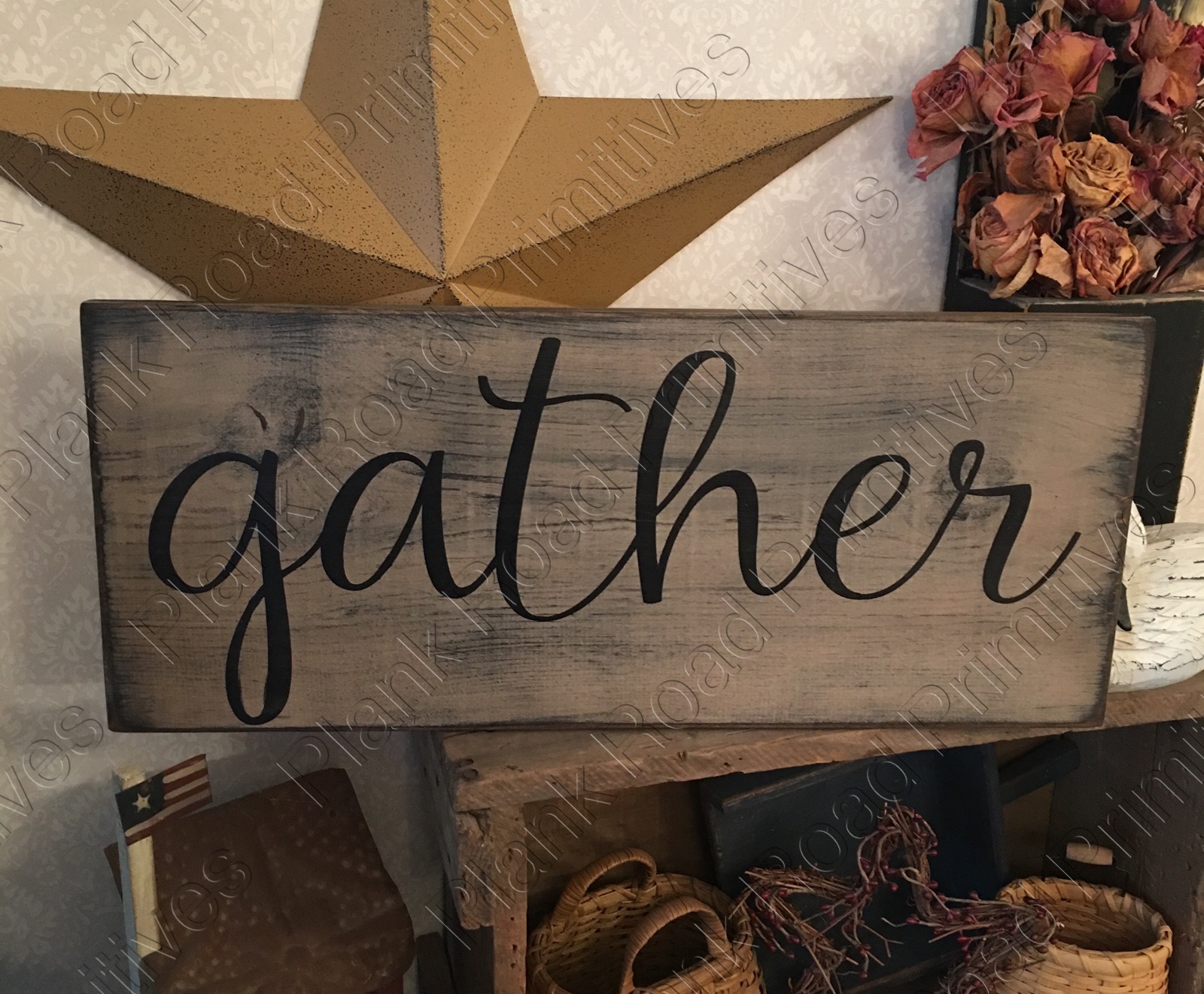 Gather Stencil Large 20x10